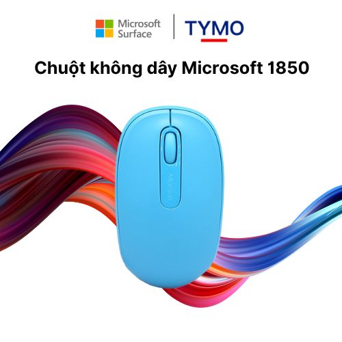 Chuột không dây Microsoft 1850 Chính Hãng - TYMO